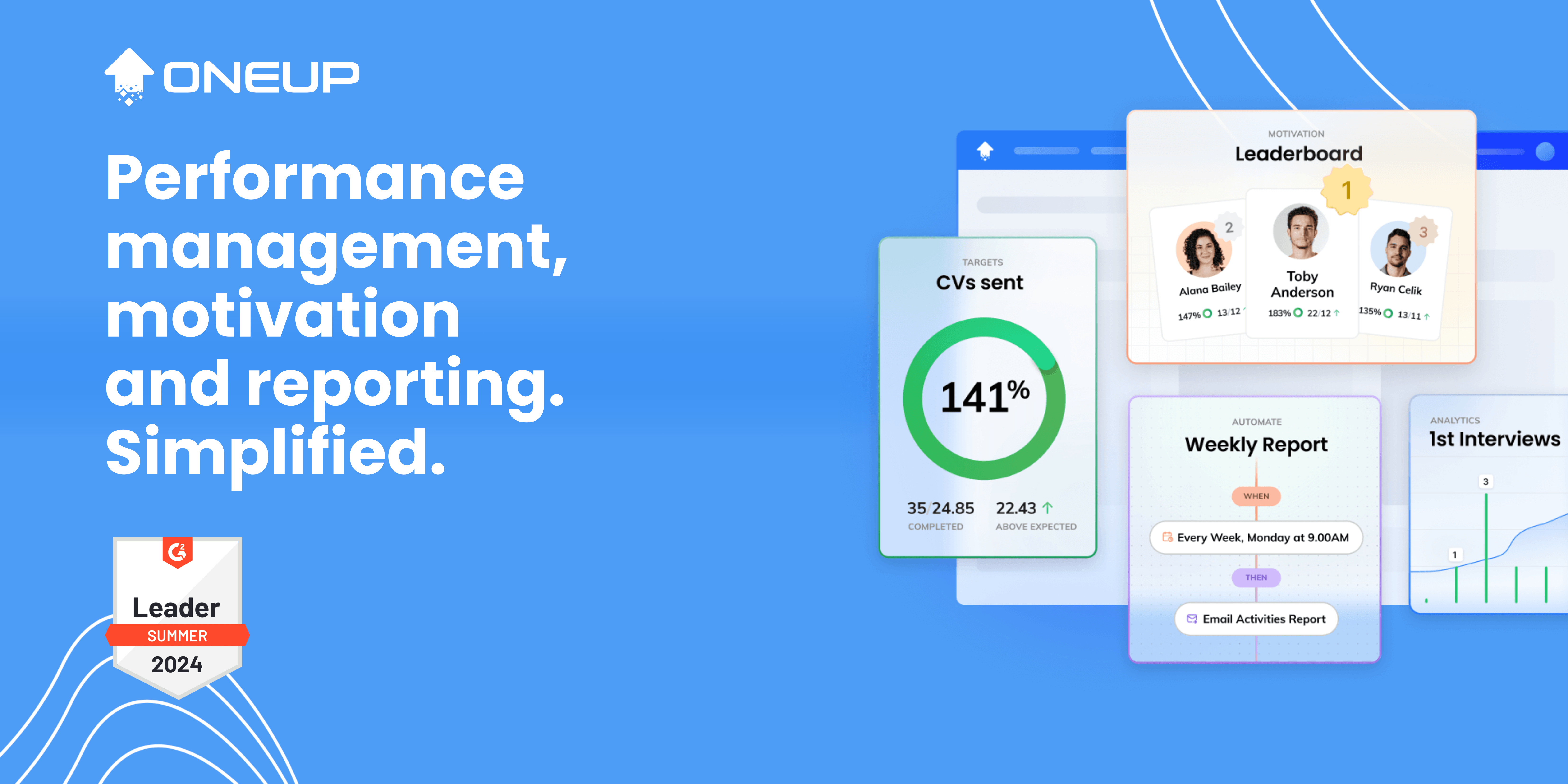 Recruitment Software Platform from OneUp Sales